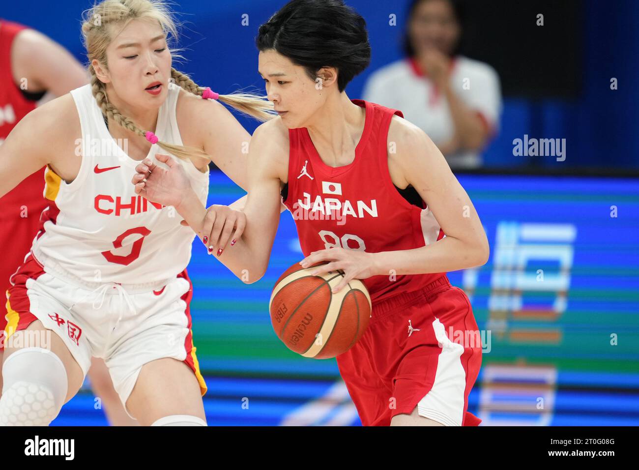 Hangzhou, China. 5th Oct, 2023. Himawari Akaho (JPN) Basketball : Women's Final between China ...