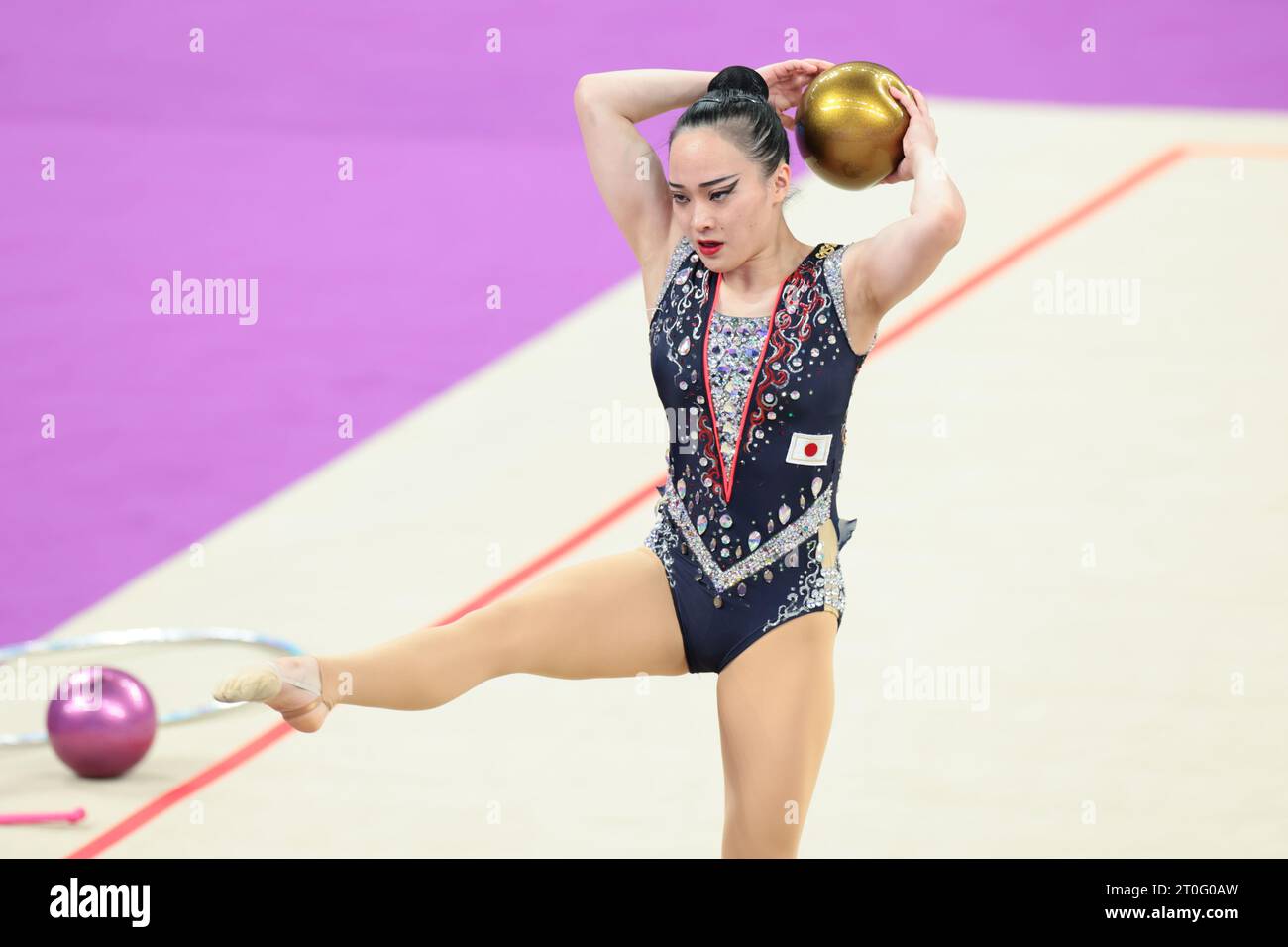 Hangzhou, China. 6th Oct, 2023. Reina Matsusaka (JPN) Rhythmic ...