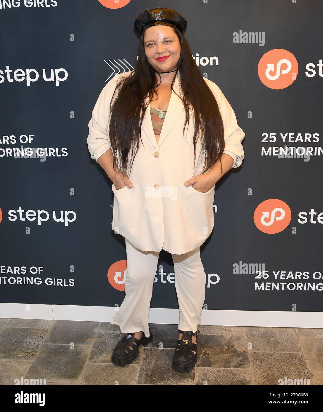 Los Angeles, USA. 06th Oct, 2023. Ana Calderon arrives at the Step Up's ...