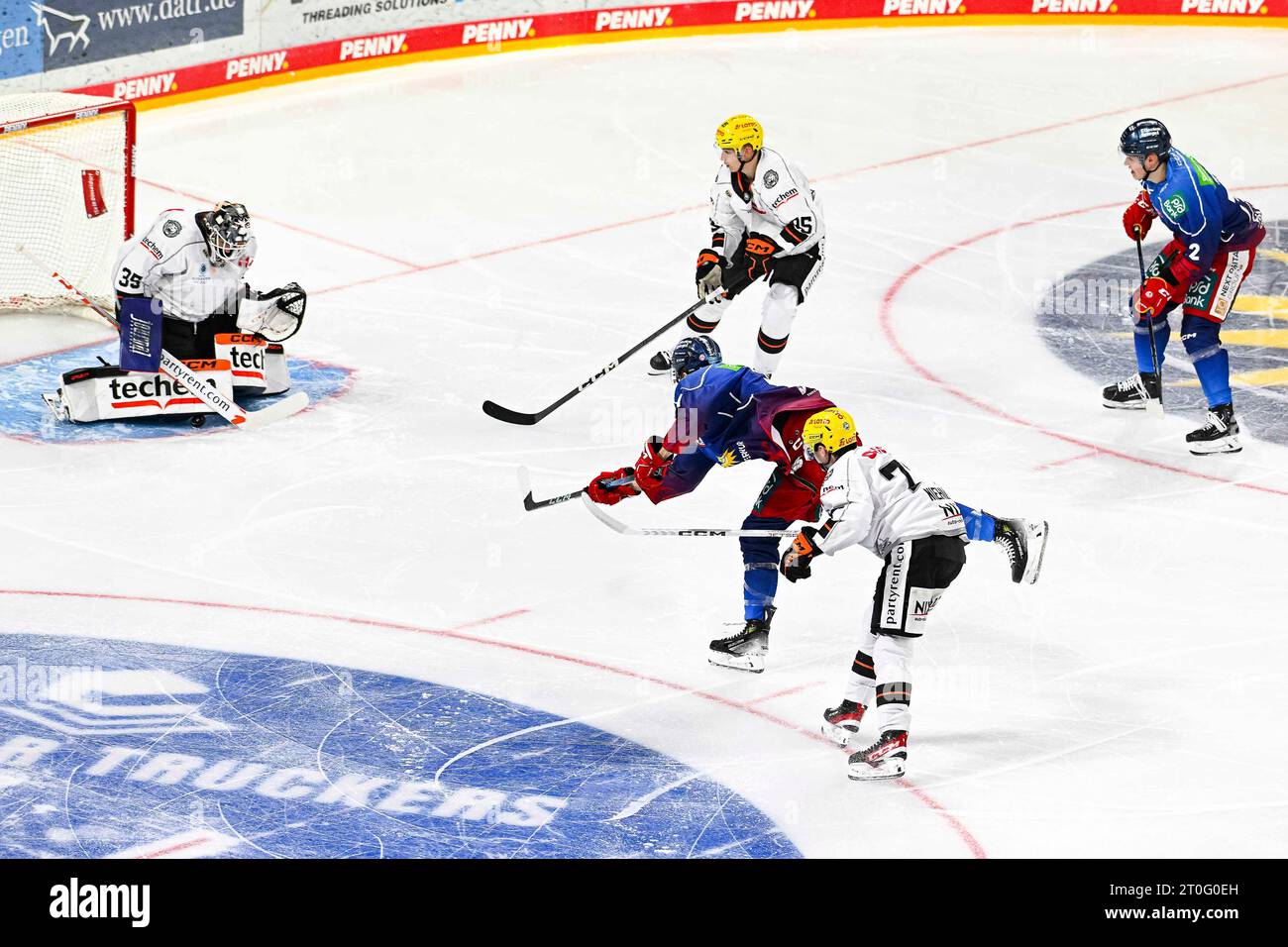 Eishockey DEL - Düsseldorfer EG vs Löwen Frankfurt am 06.10.2023 im PSD ...