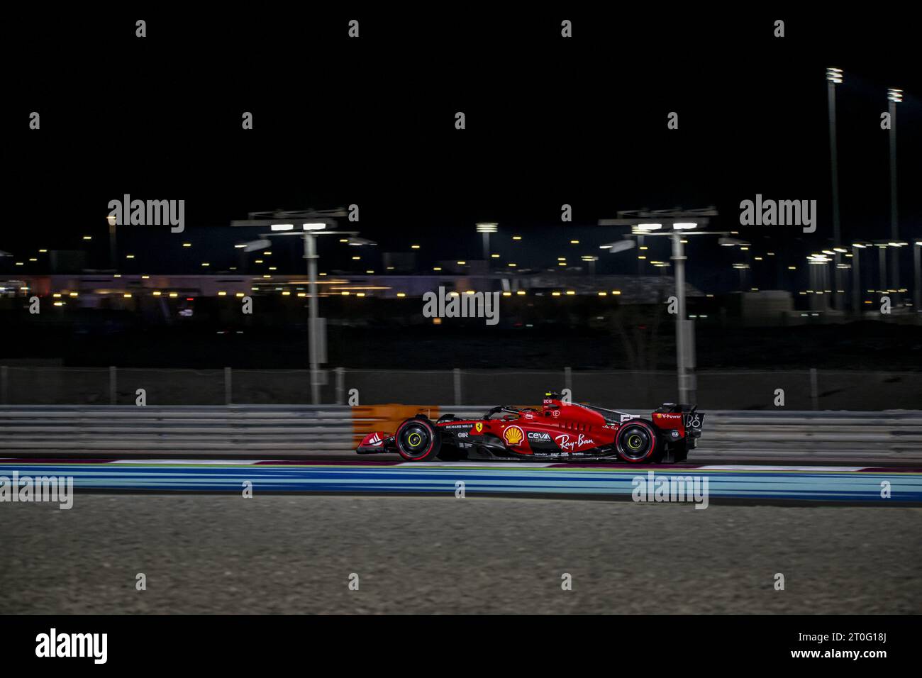Lusail, Qatar. 06th Oct, 2023. Lusail - 06-10-2023, Lusail International Circuit, Carlos Sainz ...