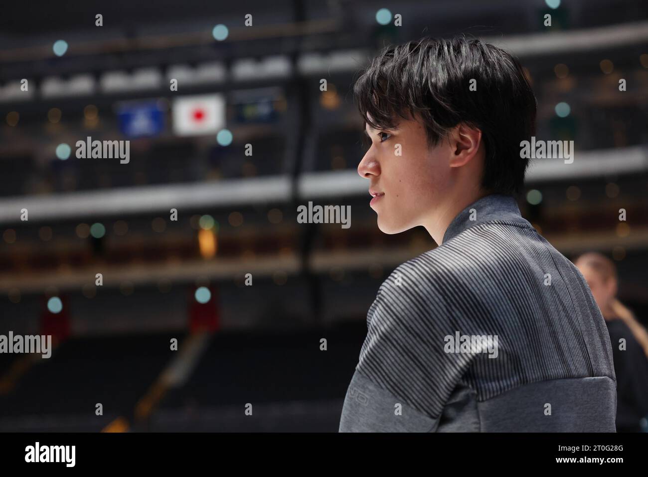 Saitama, Japan. 6th Oct, 2023. Shoma Uno Figure Skating : Japan Open 2023 practice session at ...