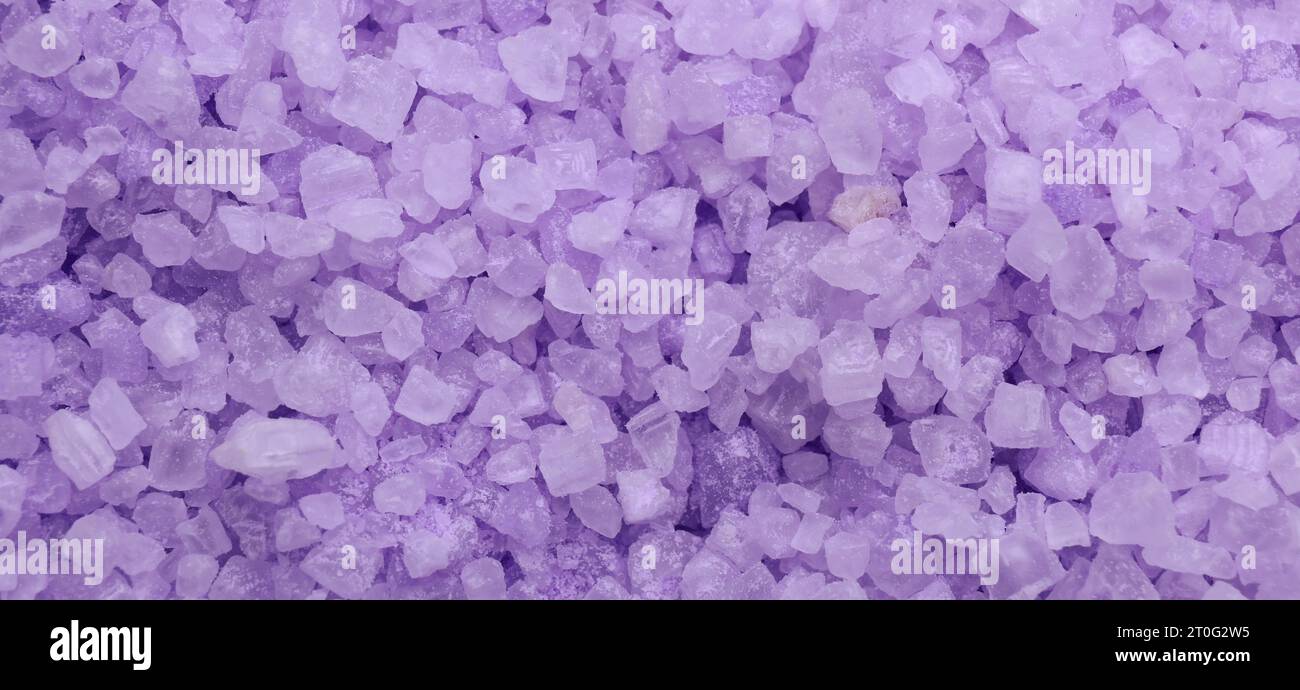Aromatic sea salt as background, top view. Banner design Stock Photo ...