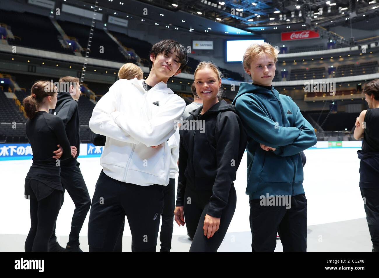 Saitama, Japan. 6th Oct, 2023. (L-R) Koshiro Shimada (JPN), Loena ...