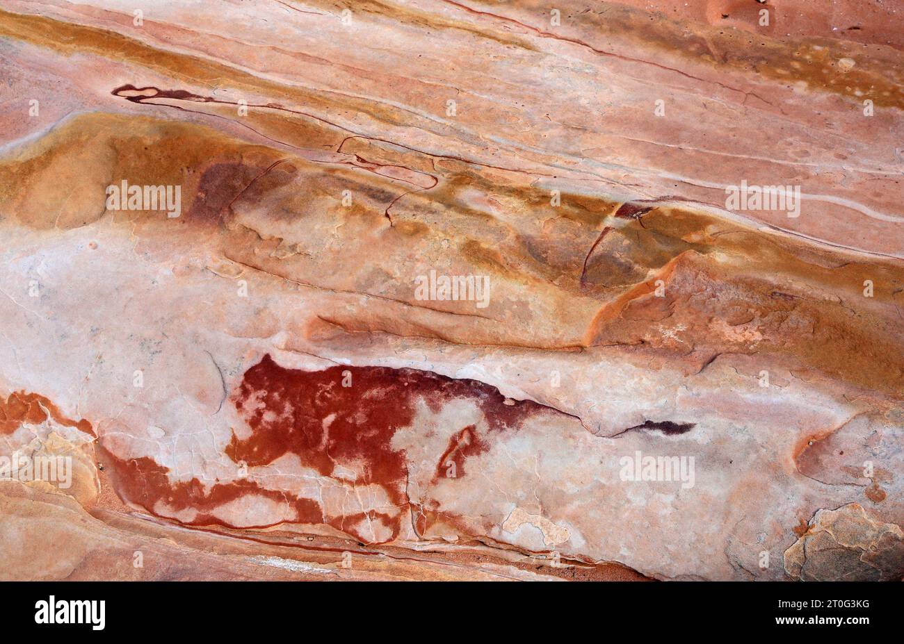 Marble texture - Valley of Fire State Park, Nevada Stock Photo - Alamy