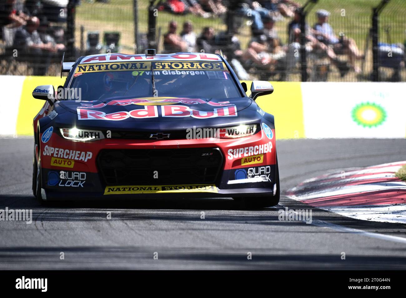 Bathurst, Australia. 07th Oct, 2023. Richie Stanaway drives the Red ...