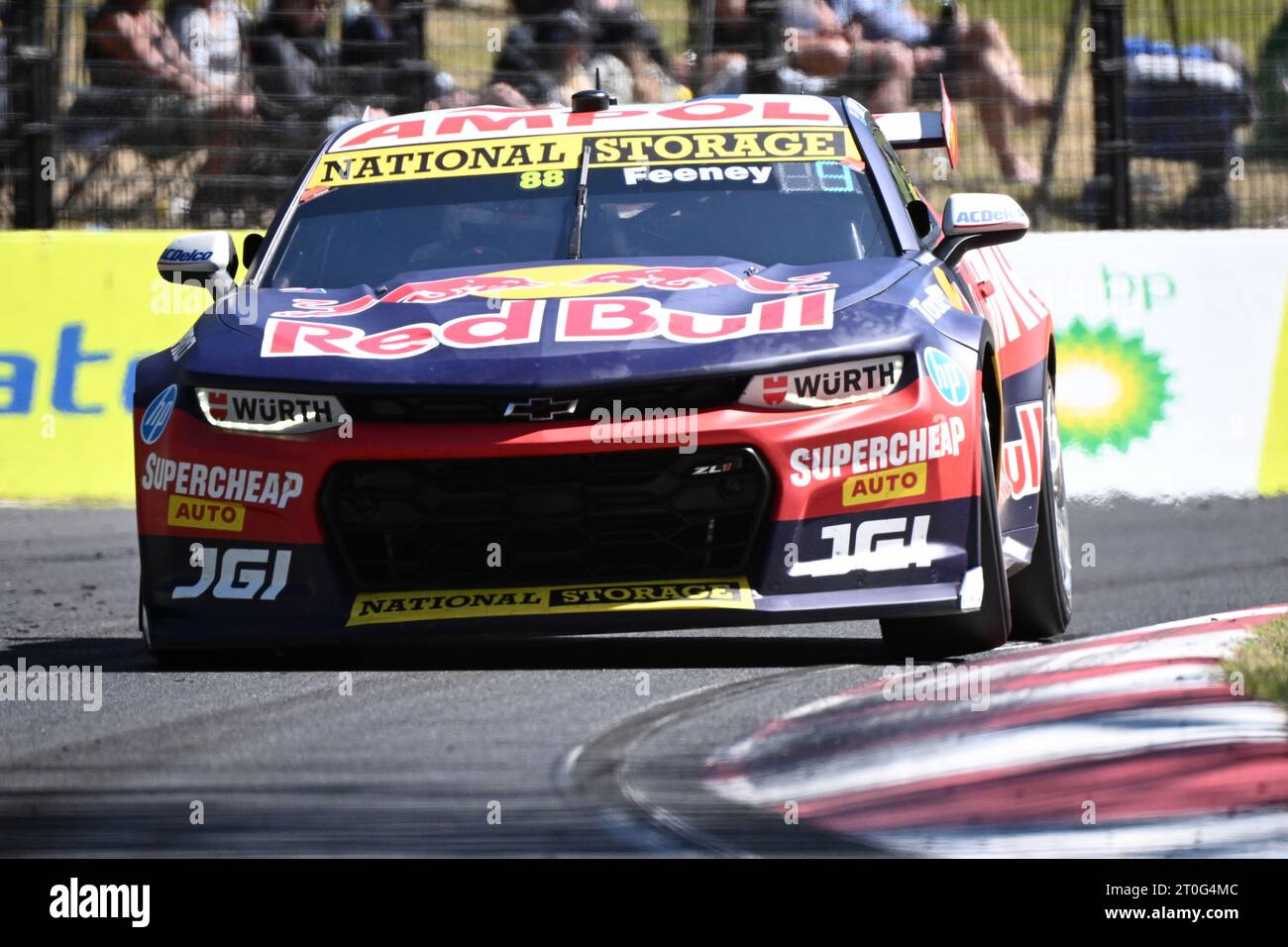 Bathurst, Australia. 07th Oct, 2023. Jamie Whincup drives the Red Bull ...