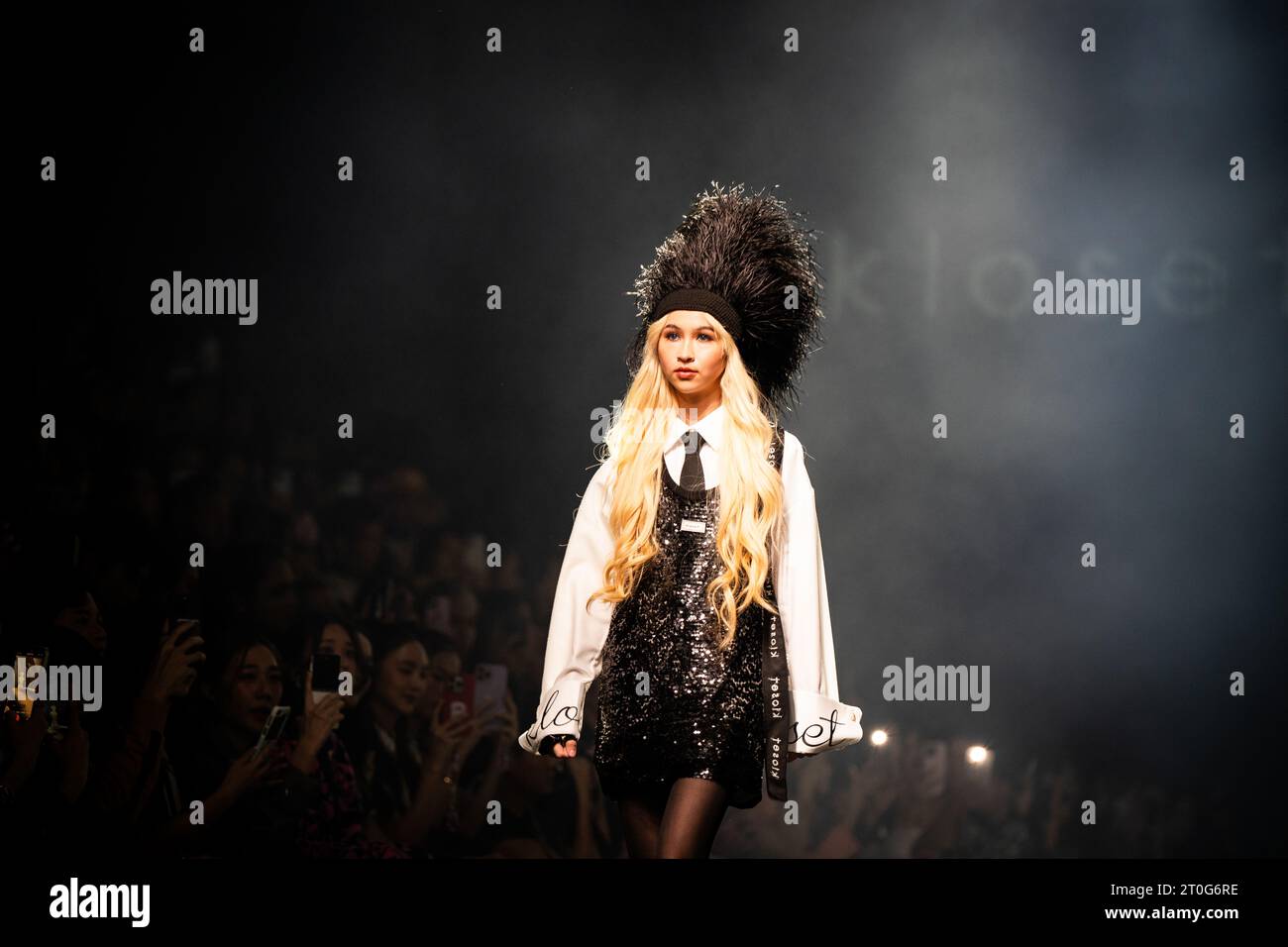 Thailand. 06th Oct, 2023. Hannah Rosenbloom, a singer in the girl group ...