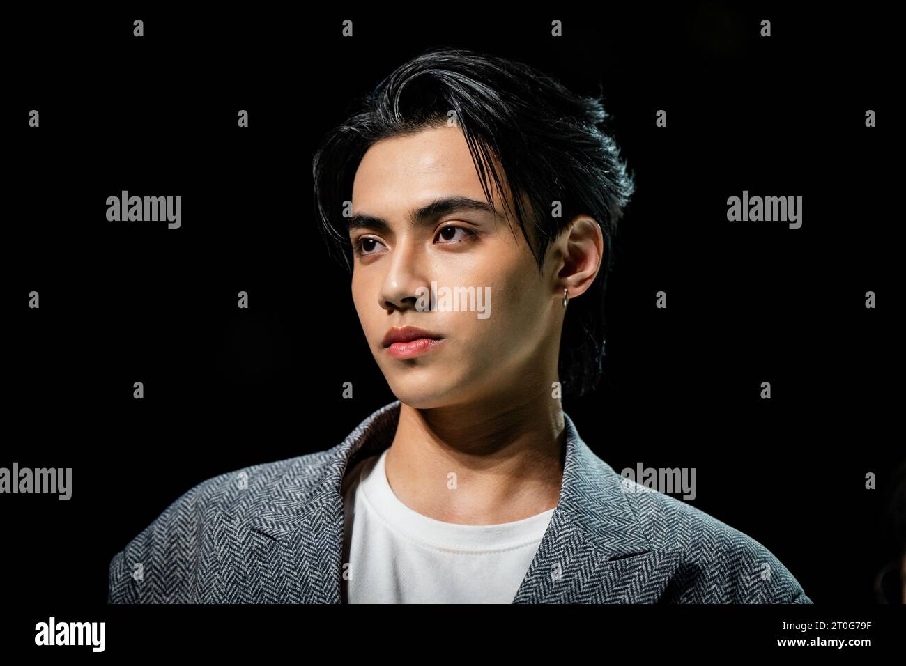 Thailand. 06th Oct, 2023. A model and cast member of 789SURVIVAL ...