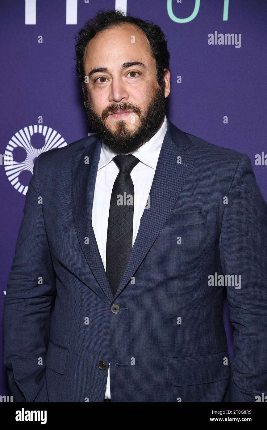 New York, USA. 06th Oct, 2023. Rodrigo Fernandez-Stoll attends the red ...