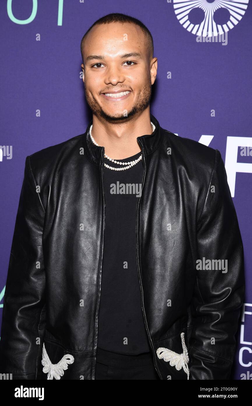 New York, USA. 06th Oct, 2023. Evan Annisette attends the red carpet ...