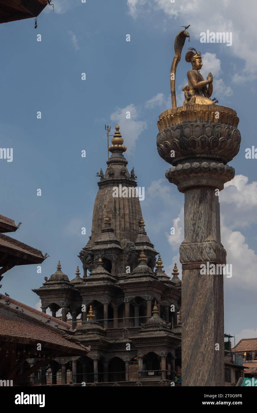Krishna Mandir(Krishna Temple), in the heart of the Patan Durbar Square ...