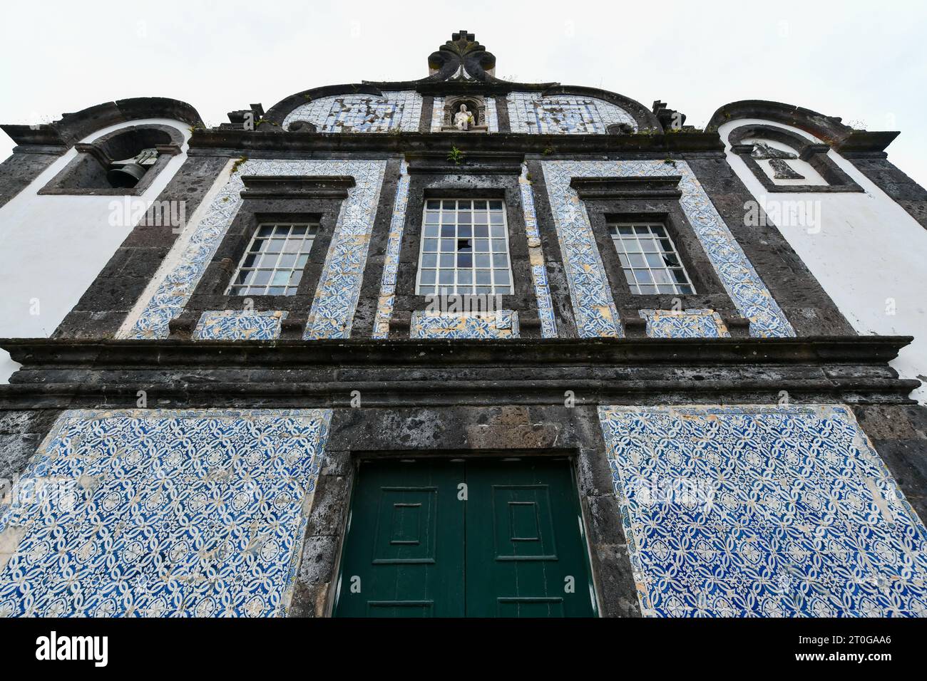 Chapel of Caloura Convent on Sao Miguel Island of Azores, Portugal. The ...