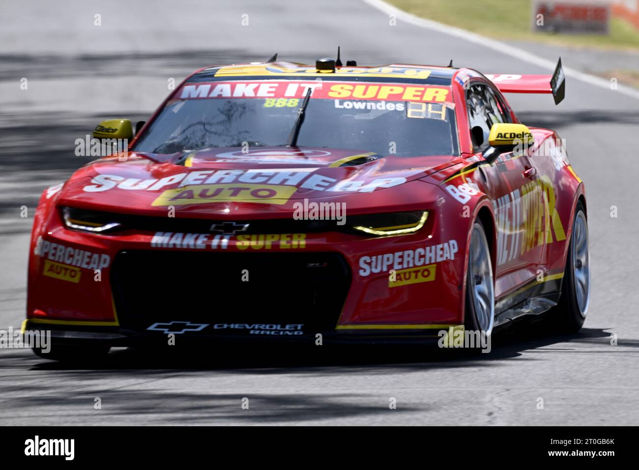 Bathurst, Australia. 07th Oct, 2023. Craig Lowndes drives the ...