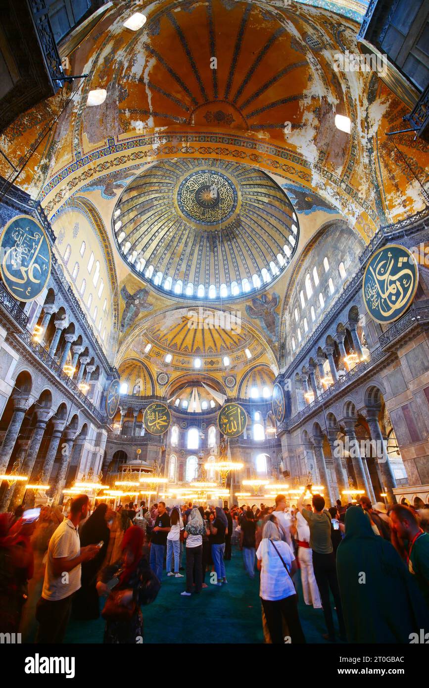 Hagia sophia interior 2023 hi-res stock photography and images - Alamy