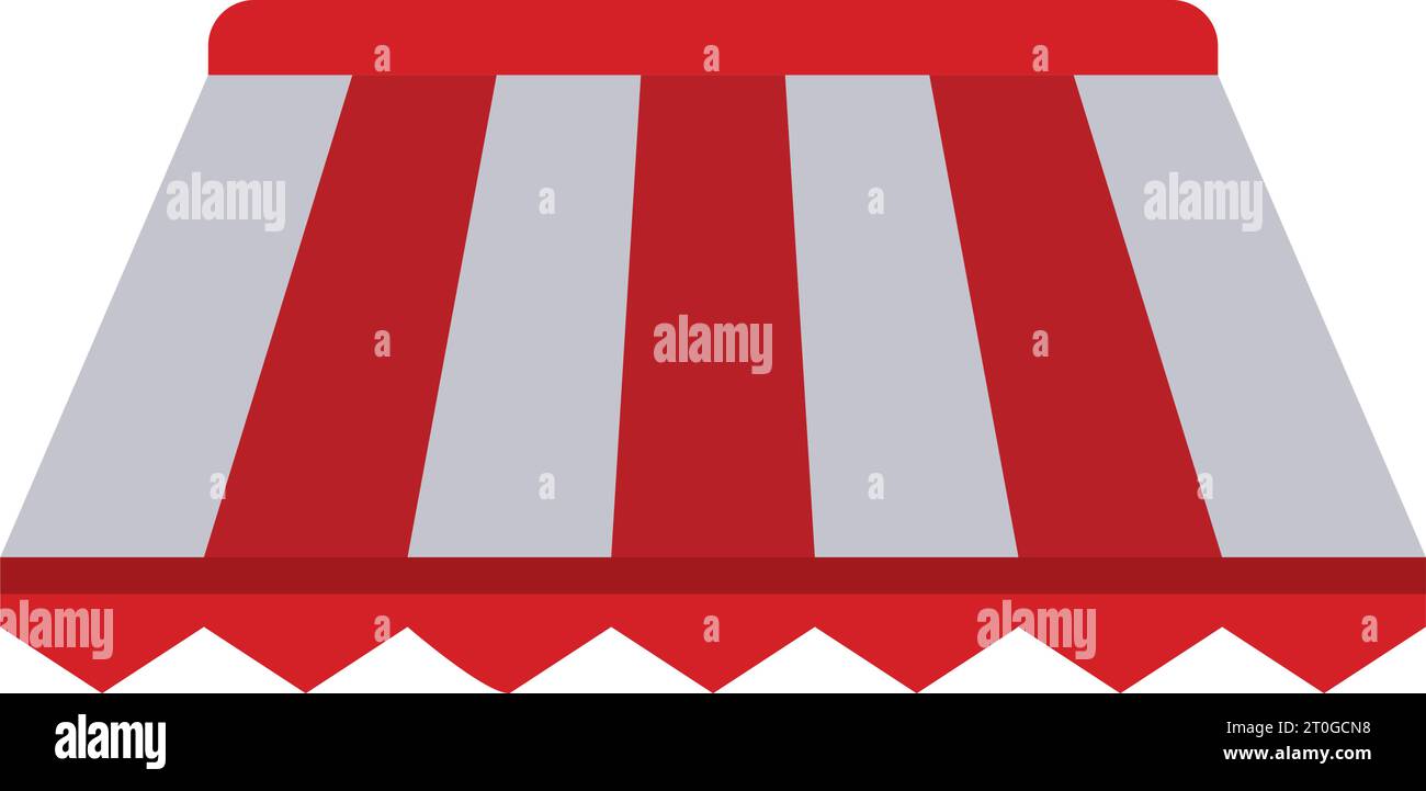 shop canopy reinforced style Stock Vector Image & Art - Alamy