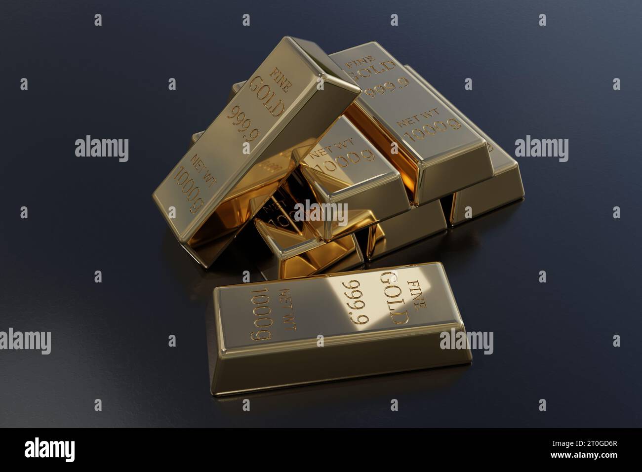 3d gold bar background Stock Photo - Alamy
