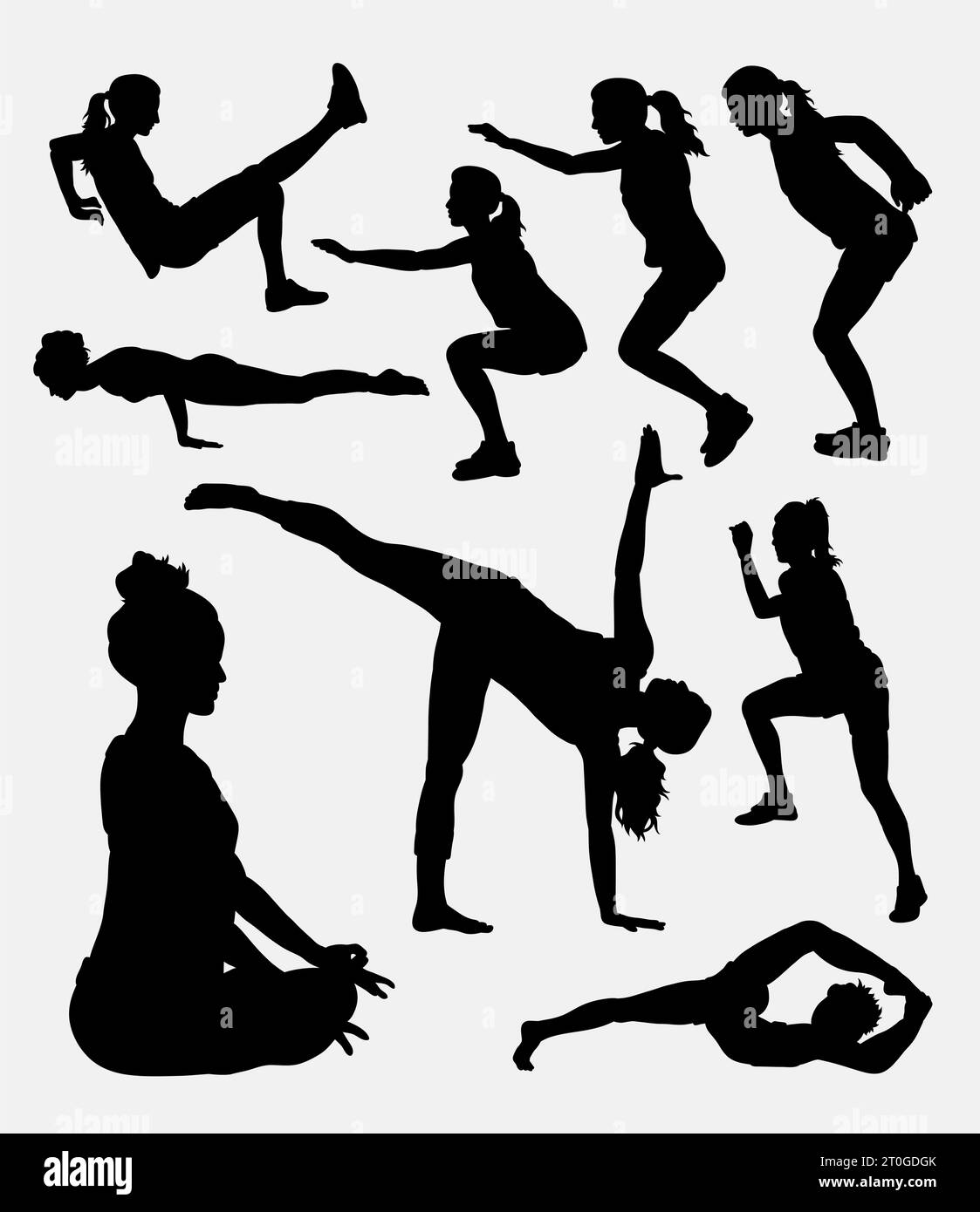 Meditation action Black and White Stock Photos & Images - Alamy