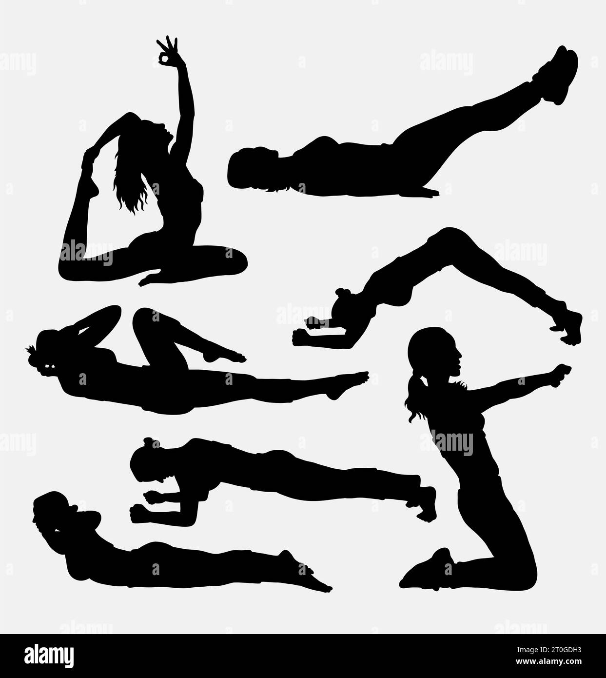 Athlete training practice Stock Vector Images - Alamy