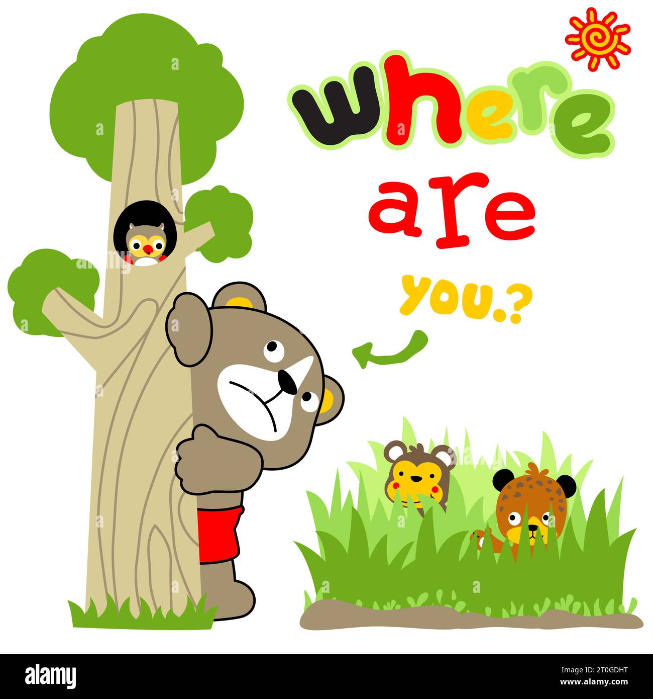 bush, outdoor, activity, active, animals, art, drawing, design, graphic ...