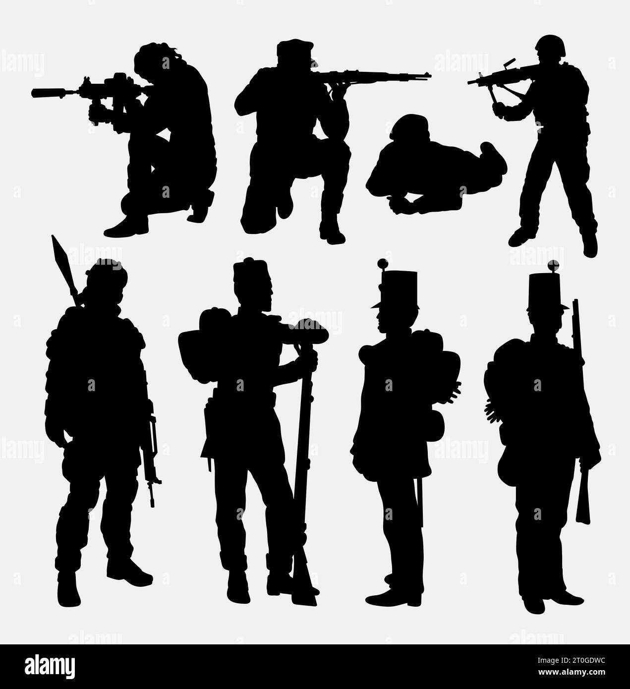 Soldier activity Stock Vector Images - Alamy