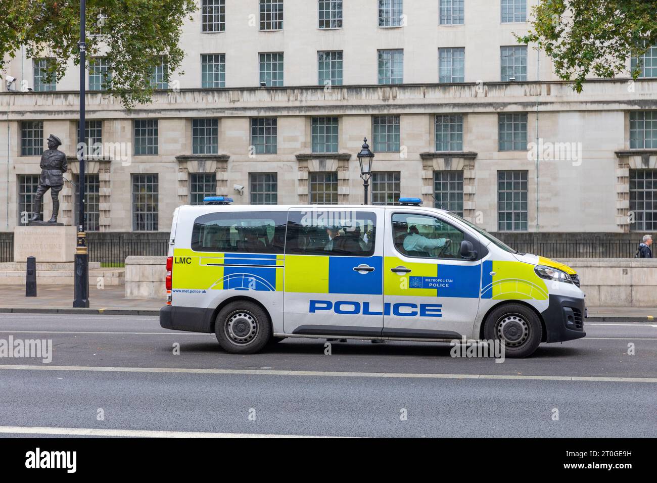 London Metropolitan Police on patrol in Whitehall,Westminster London ...