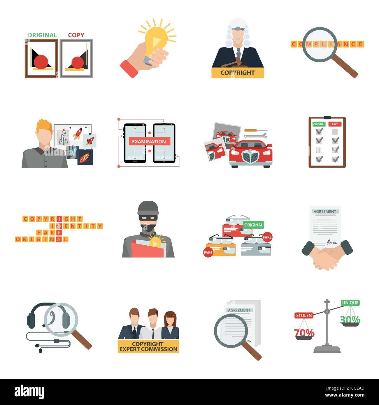 Copyright infringement penalties hi-res stock photography and images ...