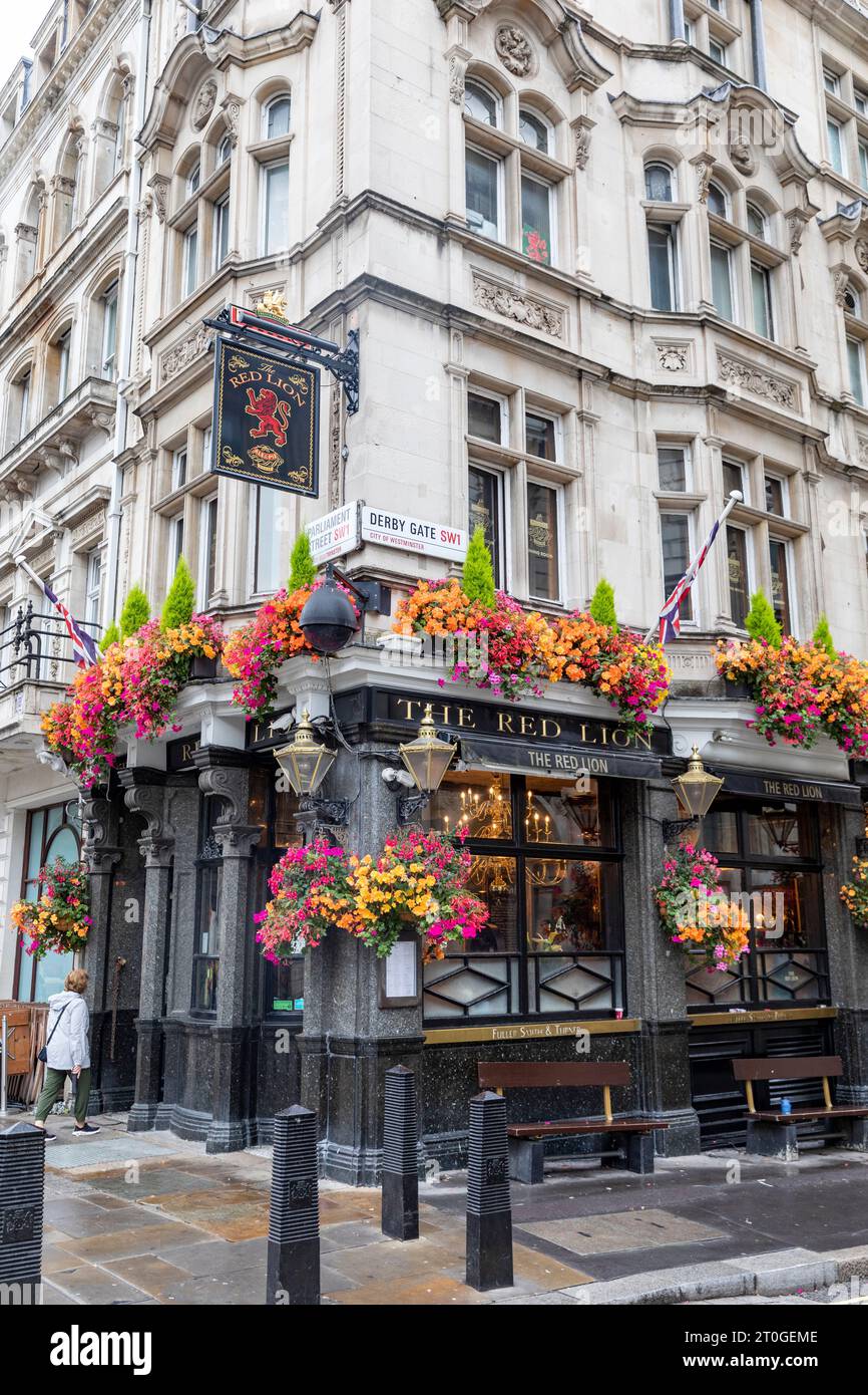 The Red Lion pub in Westminster known for serving all Prime Ministers ...