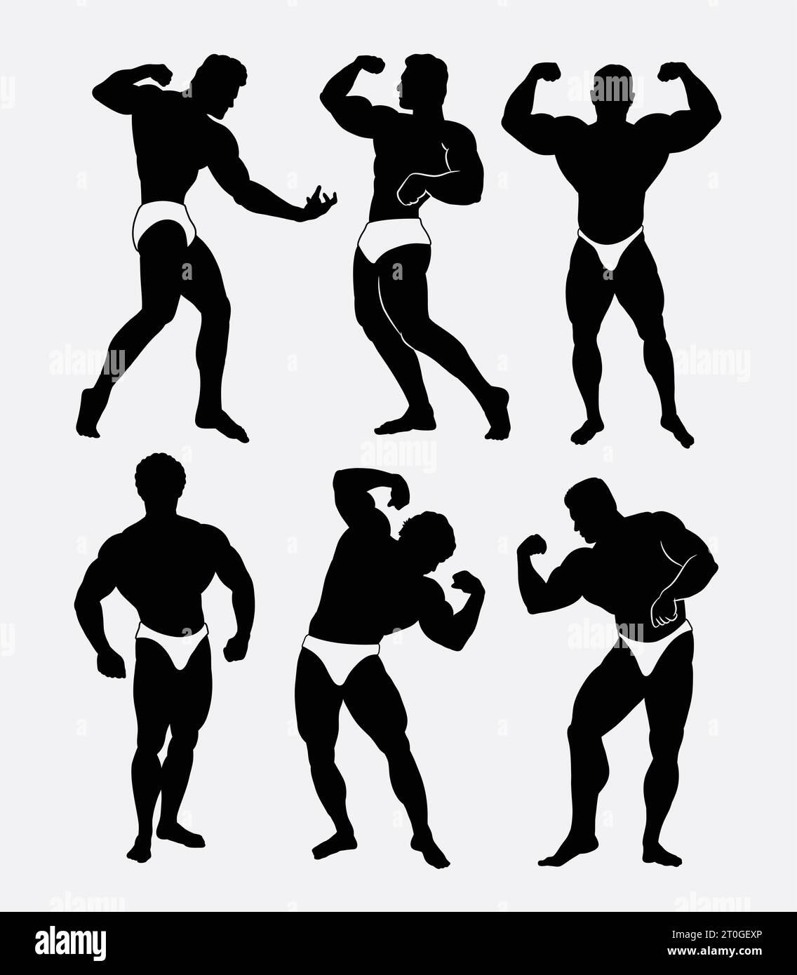 Bodybuilding logo hi-res stock photography and images - Alamy