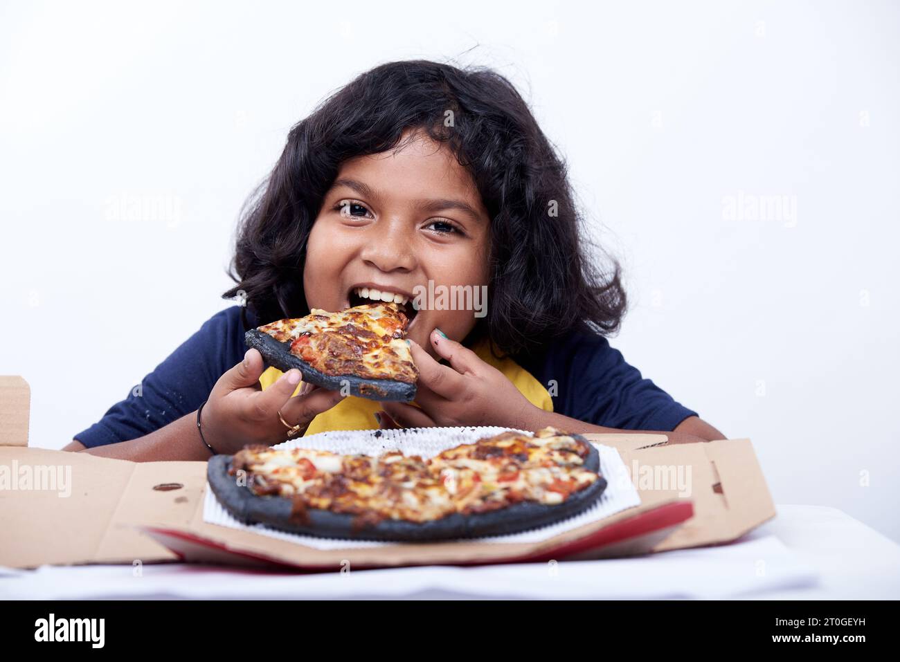 Pizza ate hi-res stock photography and images - Alamy