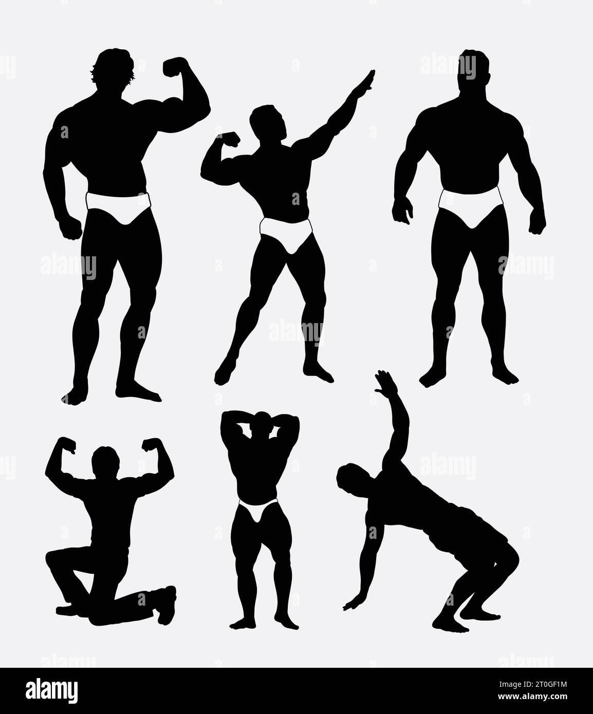 Female bodybuilder Stock Vector Images - Alamy