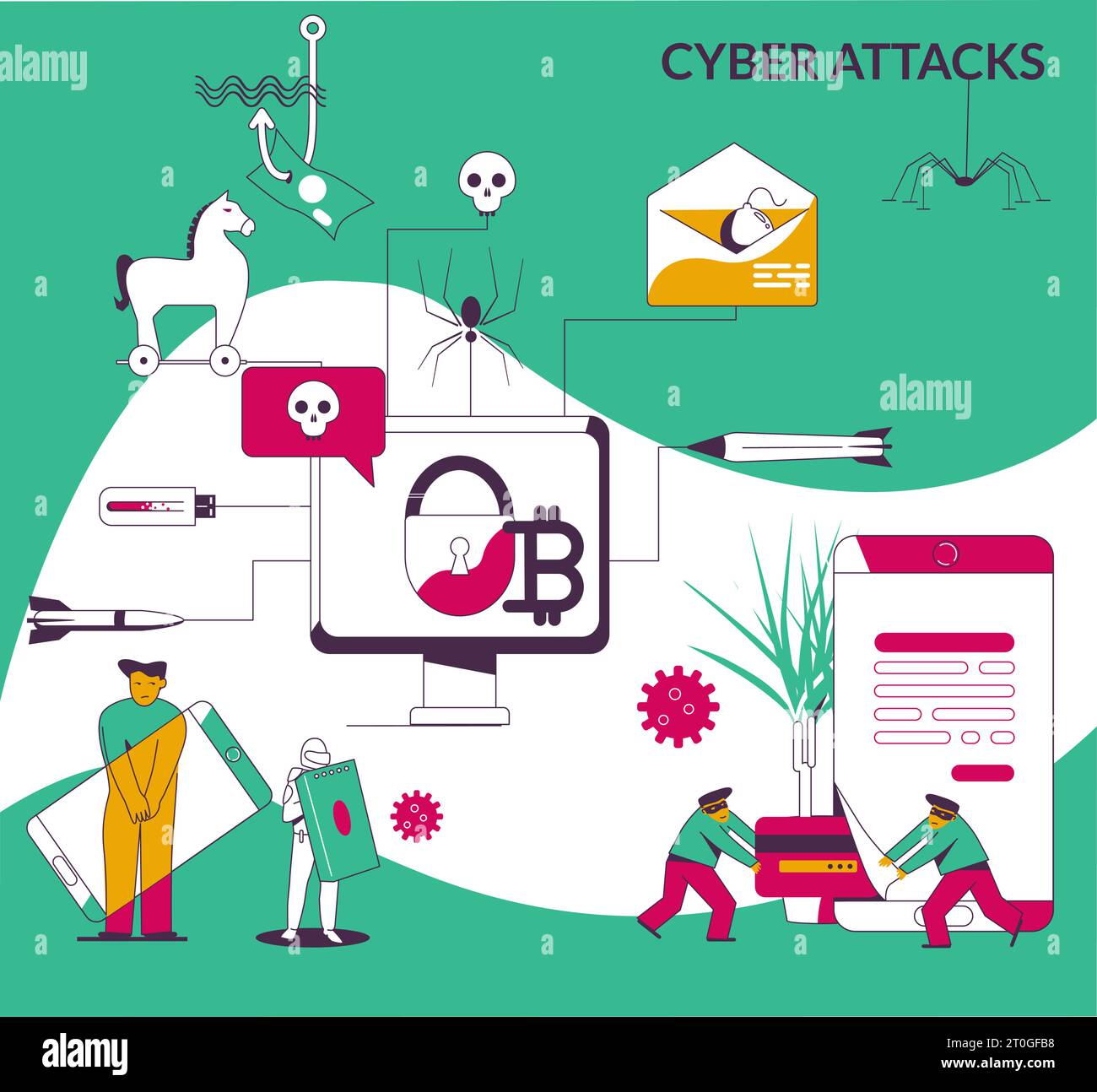 Bots vector vectors Stock Vector Images - Alamy