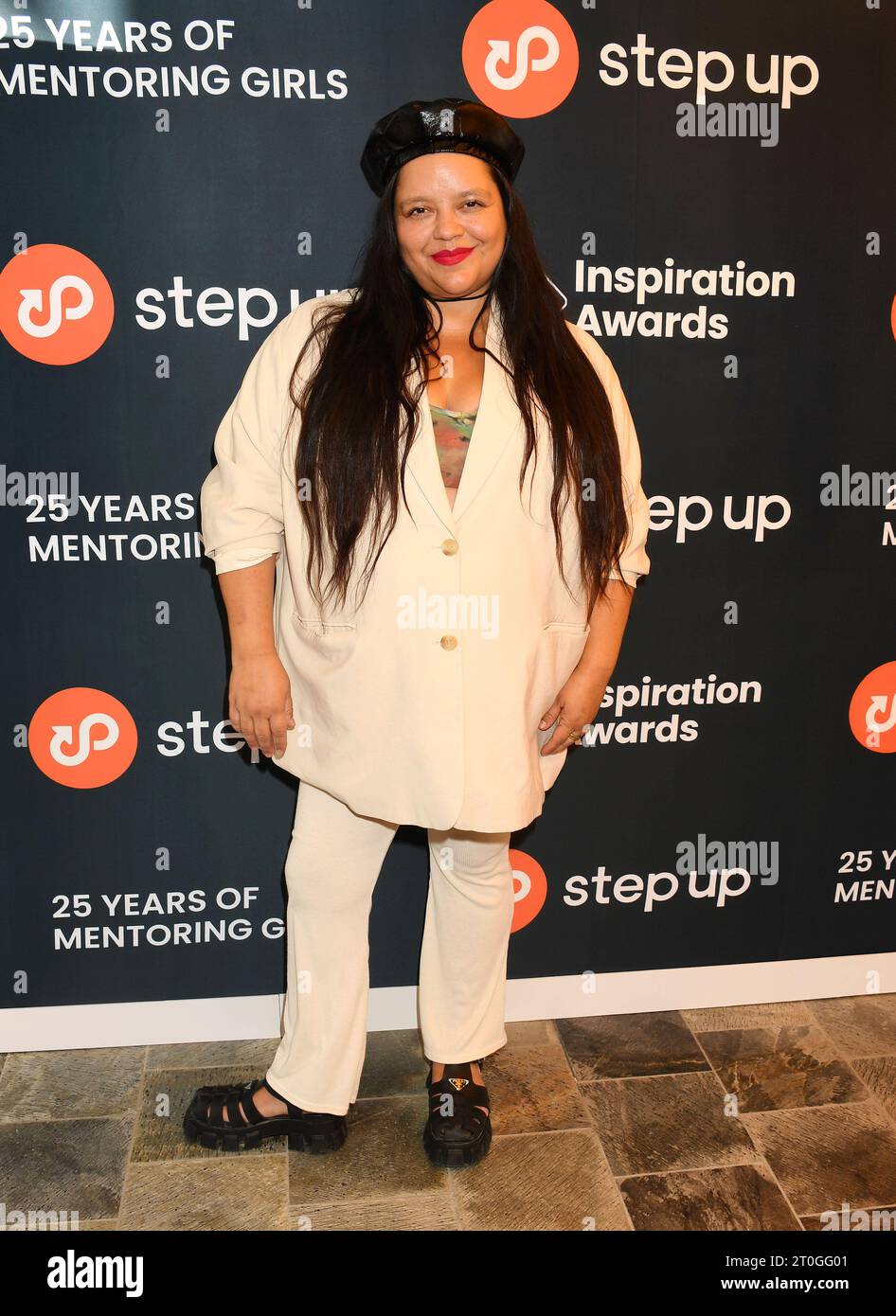 LOS ANGELES, CALIFORNIA - OCTOBER 06: Ana Calderon attends Step Up's ...
