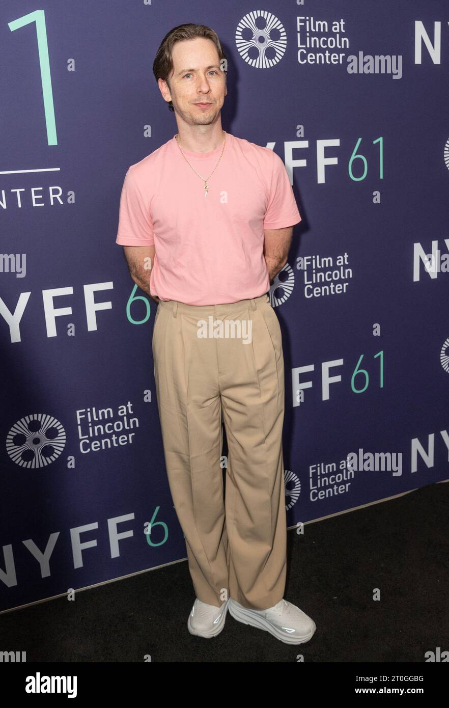 New York, USA. 06th Oct, 2023. Actor Dan Beirne attends screeining of ...