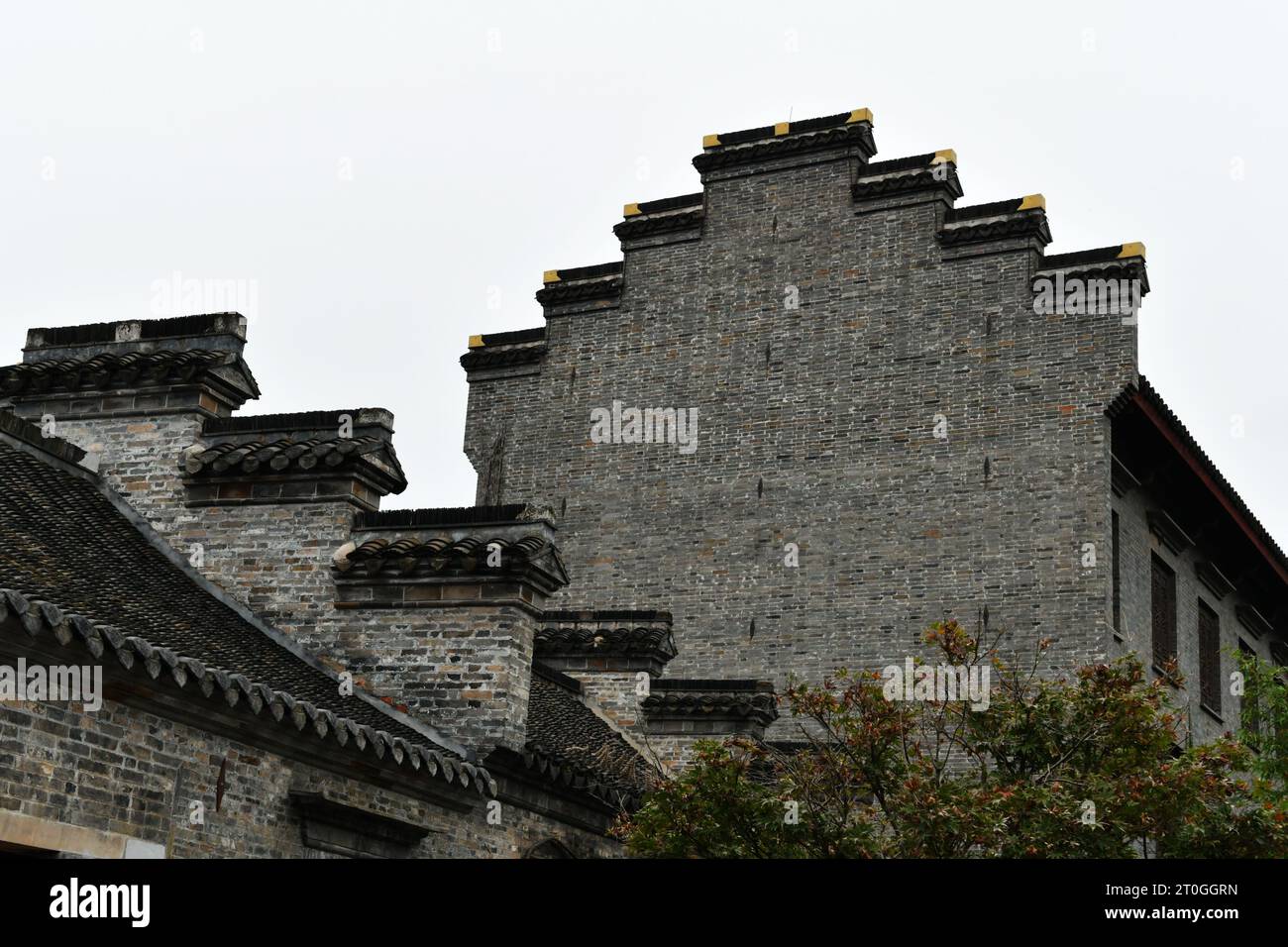 Photo of traditional Chinese architectural style houses Stock Photo - Alamy