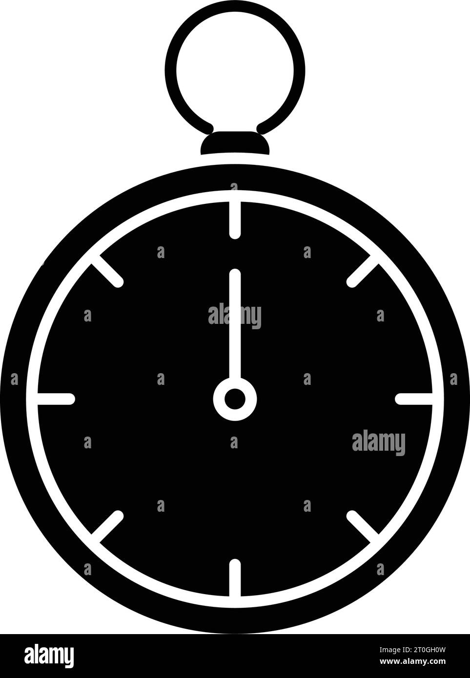 Stopwatch icon silhouette design template isolated Stock Vector Image ... Stopwatch icon silhouette design template isolated Stock Vector Image ...