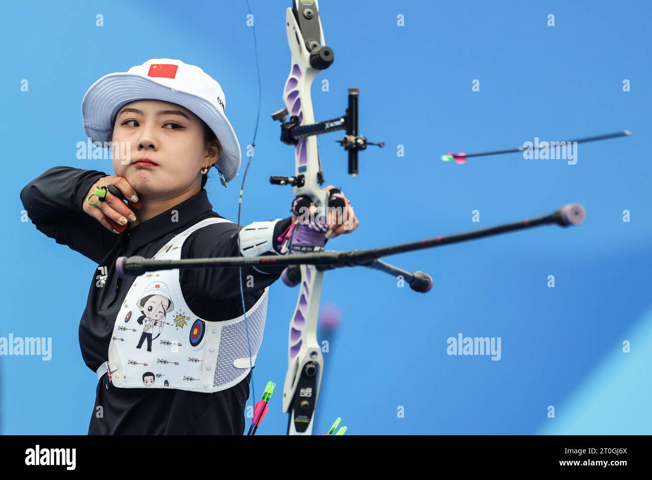Hangzhou, China's Zhejiang Province. 7th Oct, 2023. Li Jiaman of China ...