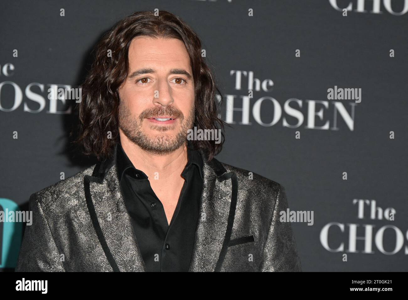 Paris, France. 06th Oct, 2023. Actor Jonathan Roumie attends the ...