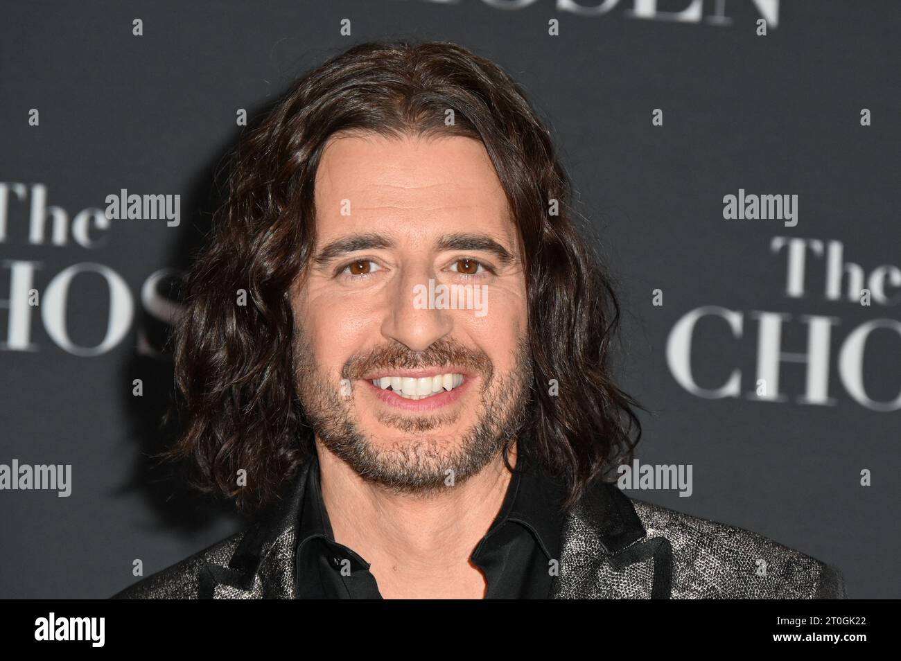 Paris, France. 06th Oct, 2023. Actor Jonathan Roumie attends the ...