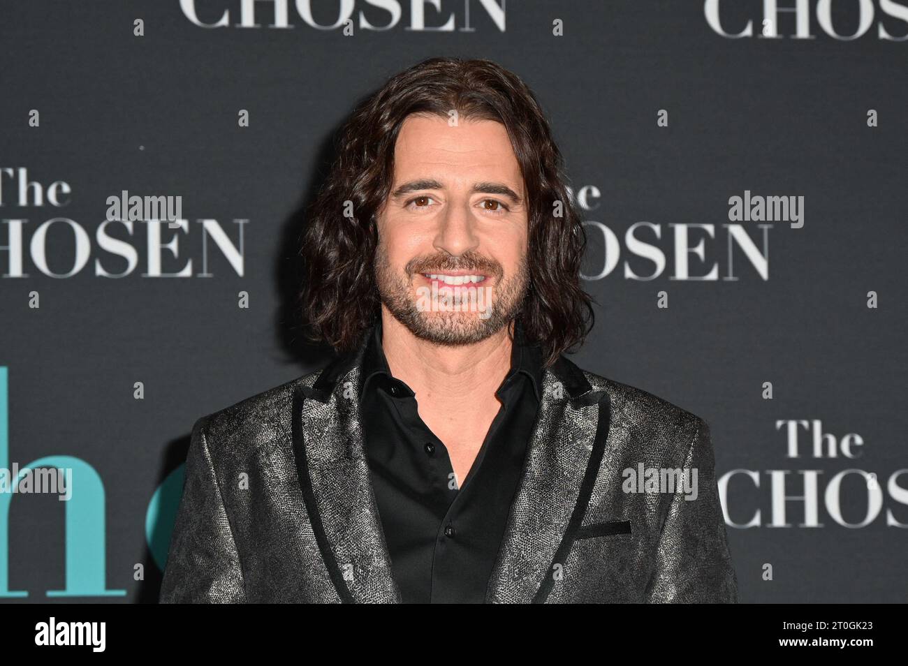 Paris, France. 06th Oct, 2023. Actor Jonathan Roumie attends the ...