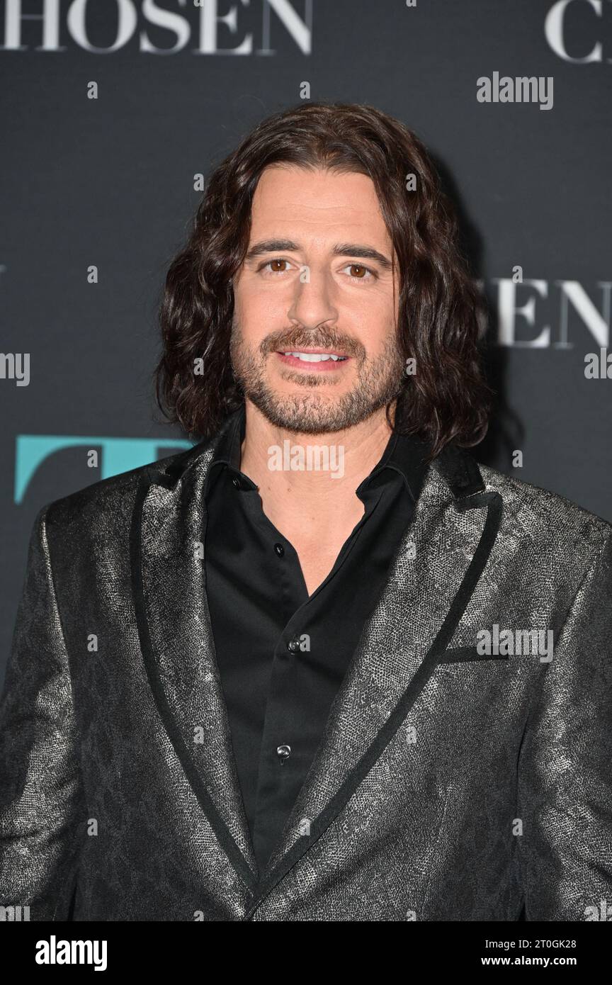 Paris, France. 06th Oct, 2023. Actor Jonathan Roumie attends the ...