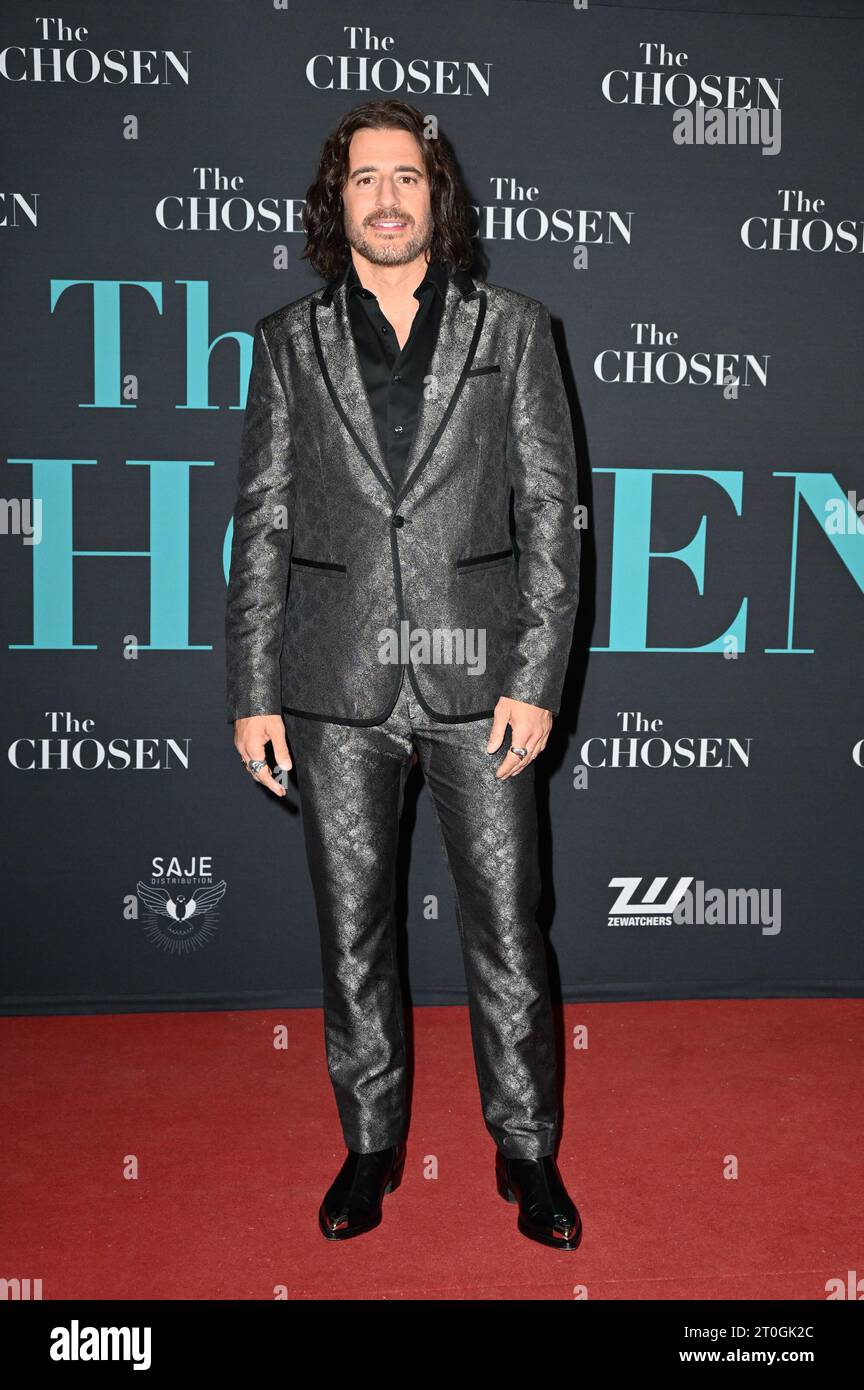 Paris, France. 06th Oct, 2023. Actor Jonathan Roumie attends the ...