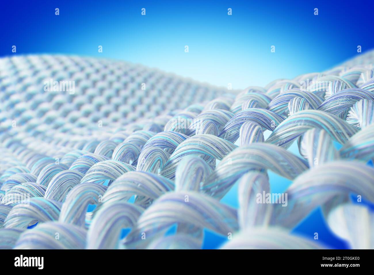 Closeup interlaced fiber hi-res stock photography and images - Alamy