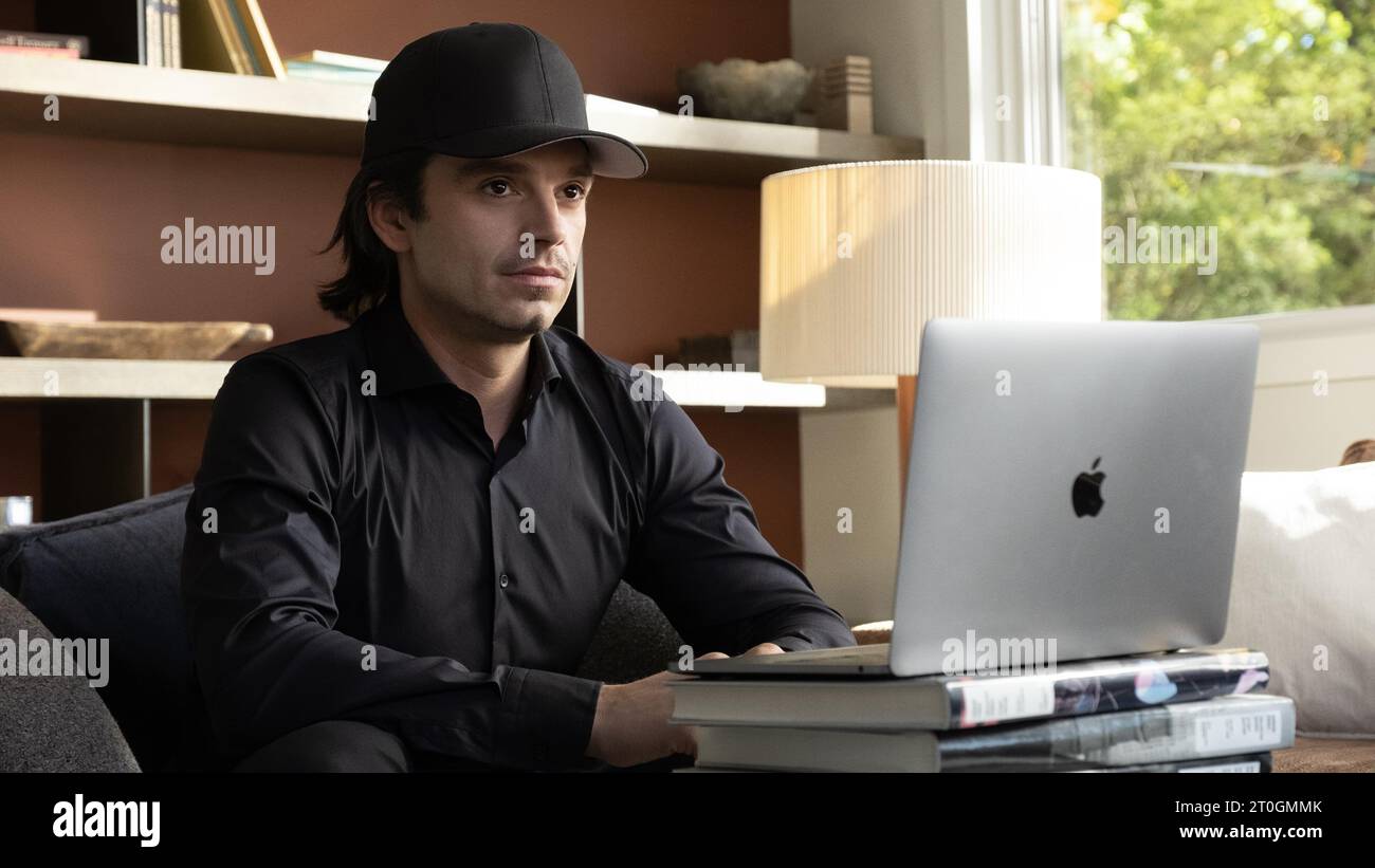 SEBASTIAN STAN in DUMB MONEY (2023), directed by CRAIG GILLESPIE ...