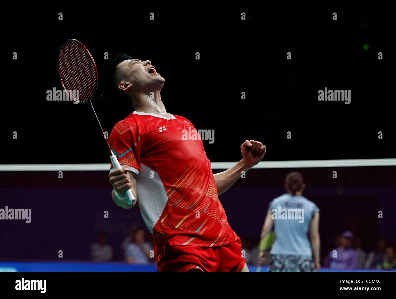 Hangzhou, China's Zhejiang Province. 7th Oct, 2023. Zheng Siwei of ...