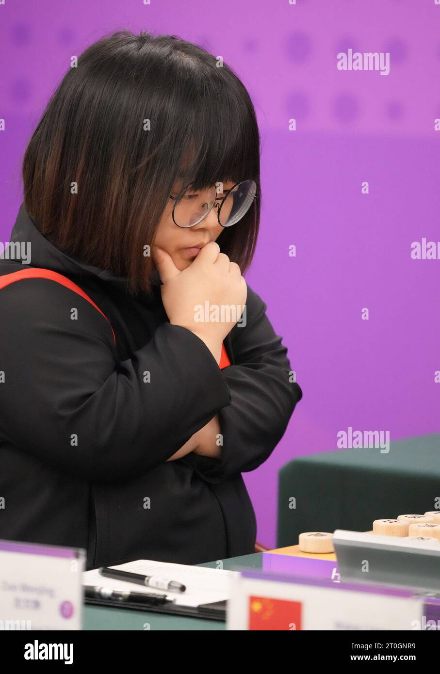 Hangzhou, China's Zhejiang Province. 7th Oct, 2023. Zuo Wenjing of ...