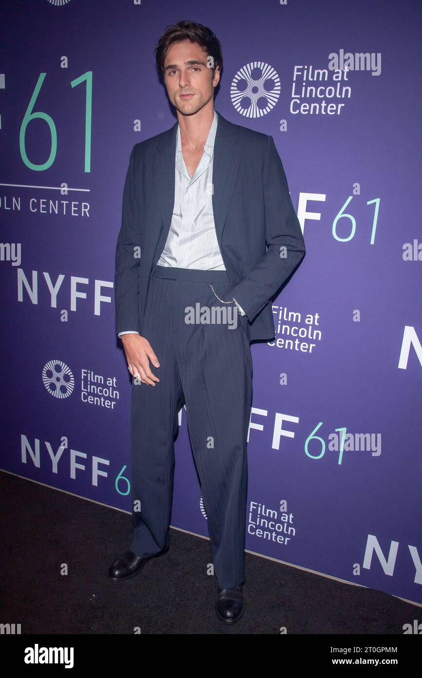 New York, United States. 06th Oct, 2023. Jacob Elordi attends the red ...