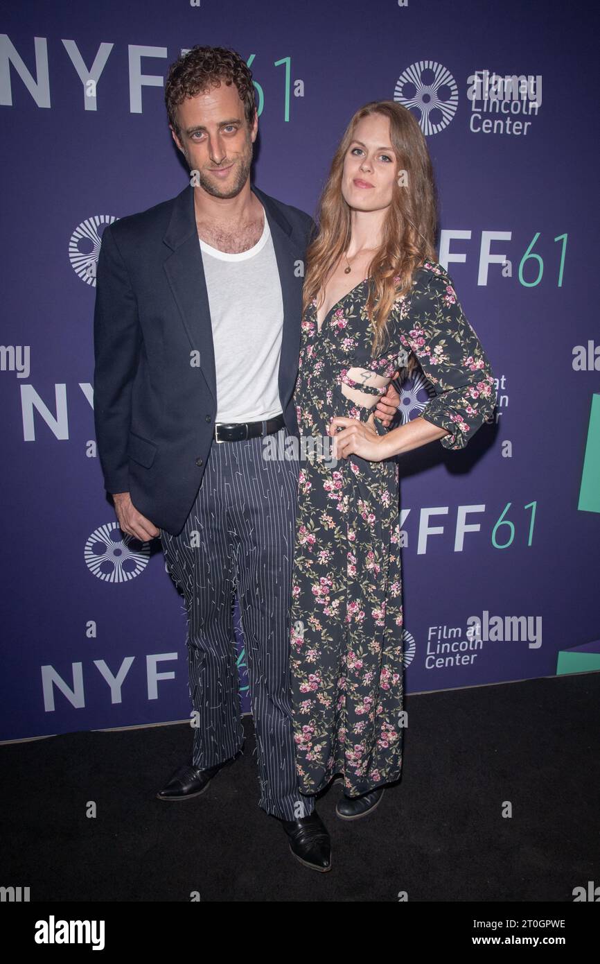 New York, United States. 06th Oct, 2023. Dan Abramovici and Myrthin ...