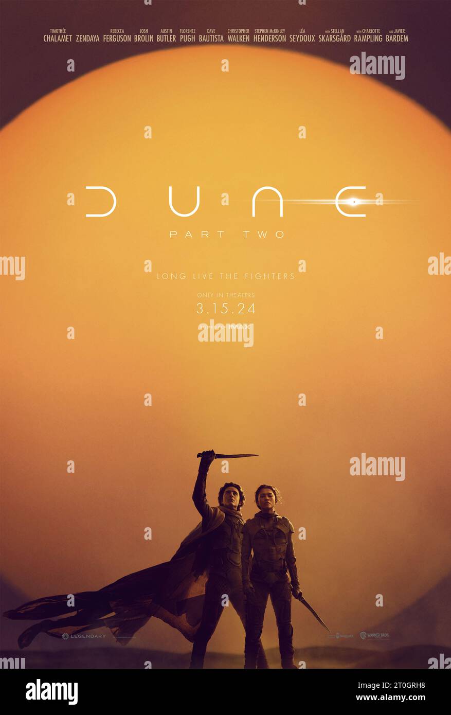 Dune Part Two poster Stock Photo - Alamy