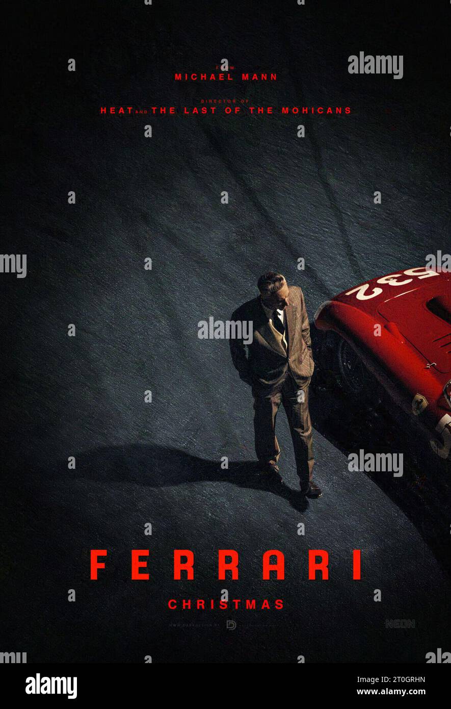 Ferrari film poster Adam Driver Stock Photo - Alamy
